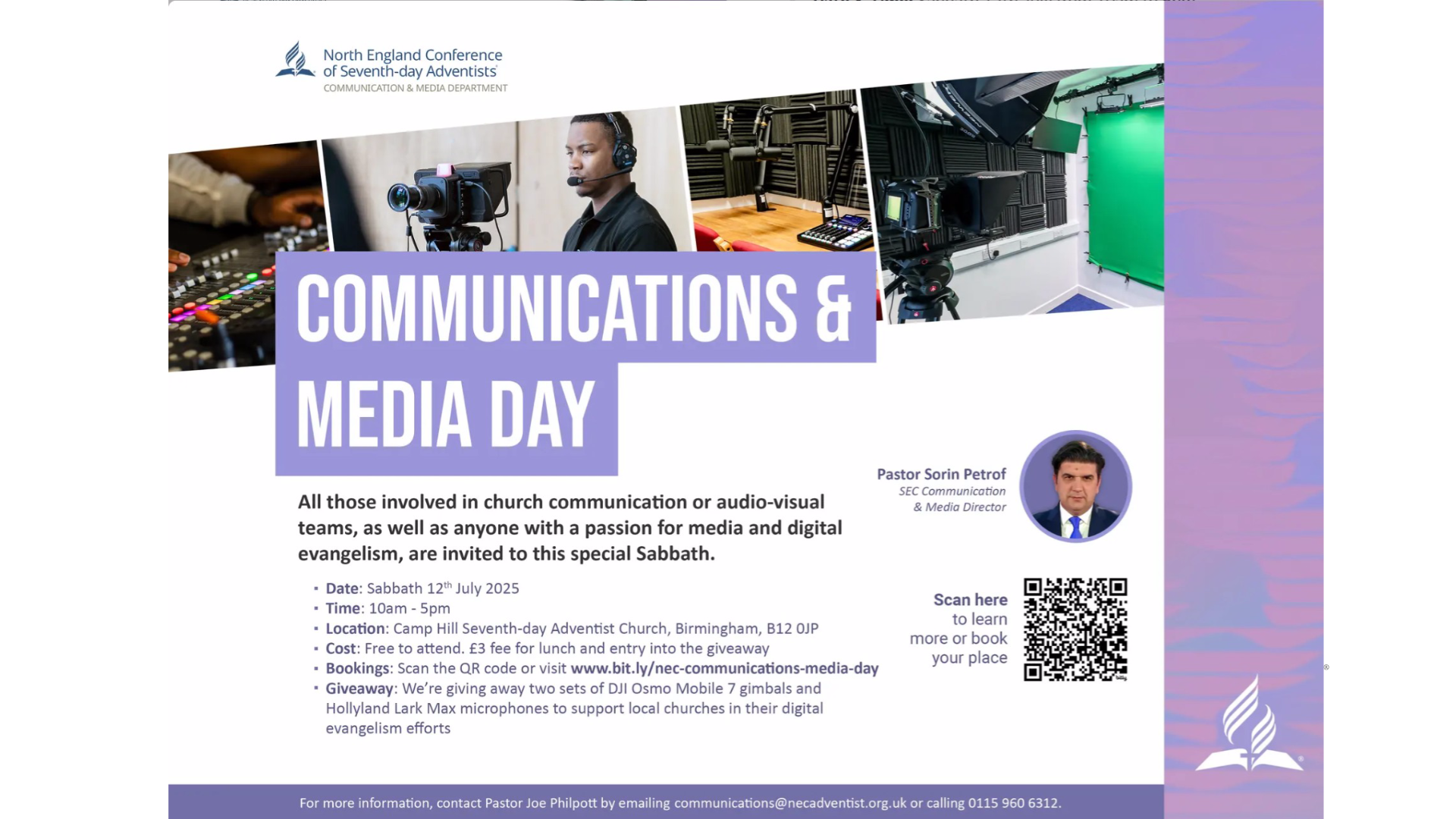 Bilston Seventh-Day Adventist Church - Announcement: NEC Media ...